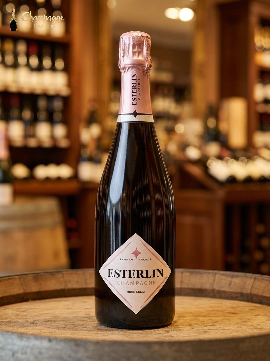 Esterlin - Rosé Éclat – Champagne Pour Tout